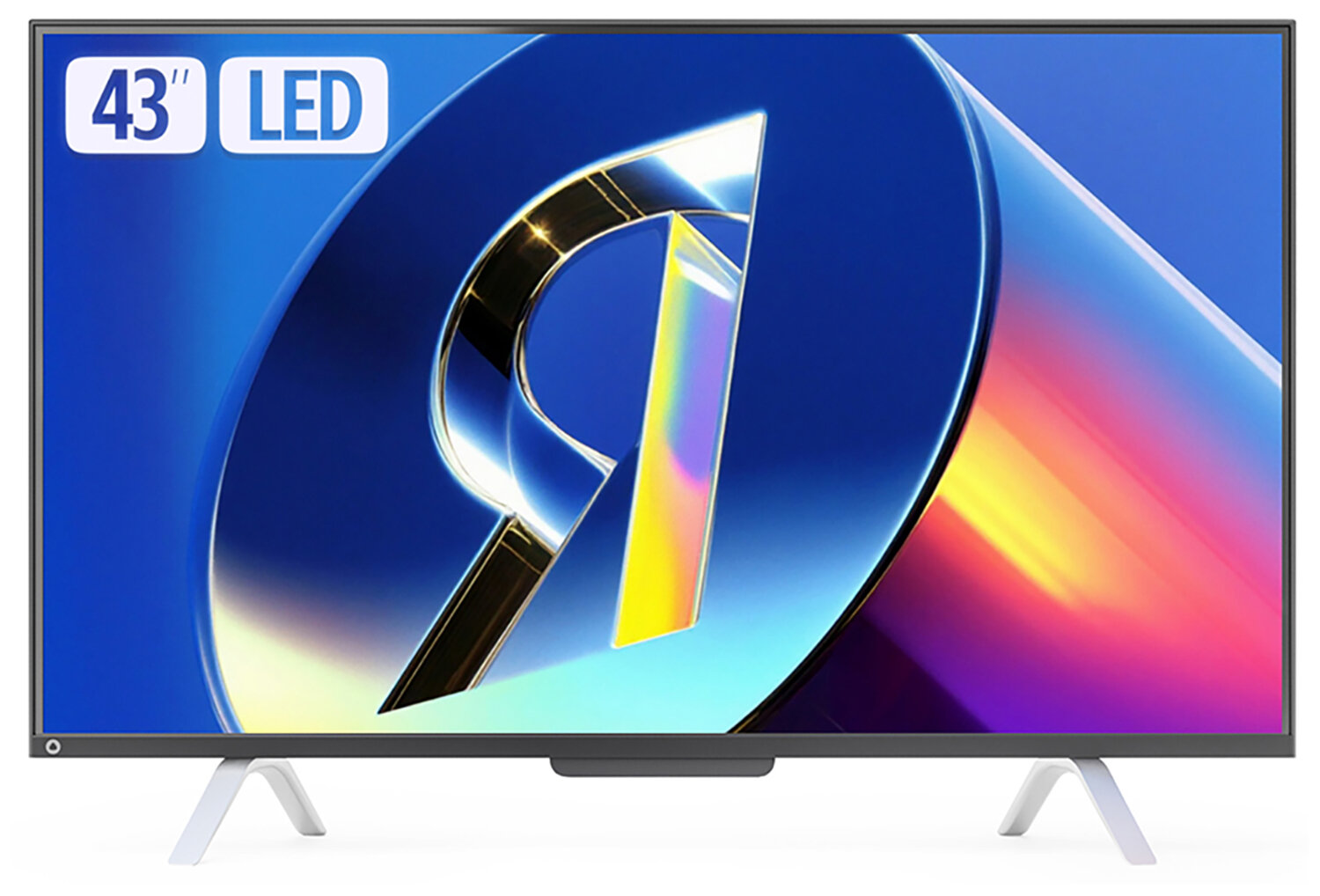 Умный телевизор Яндекс ТВ Станция с Алисой, 43 дюйма, 4K Ultra HD, смарт ТВ, YаOS, черный