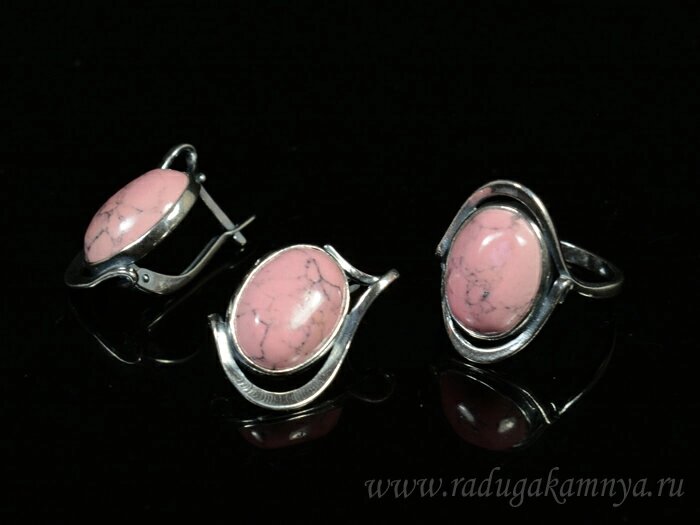 Серьги, кахолонг