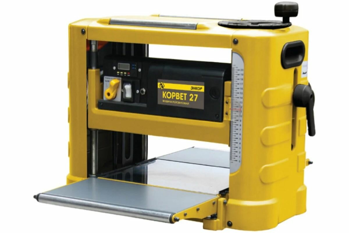 Станок Энкор Корвет-27, рейсмусовый, бытовой, желтый, 1800Вт