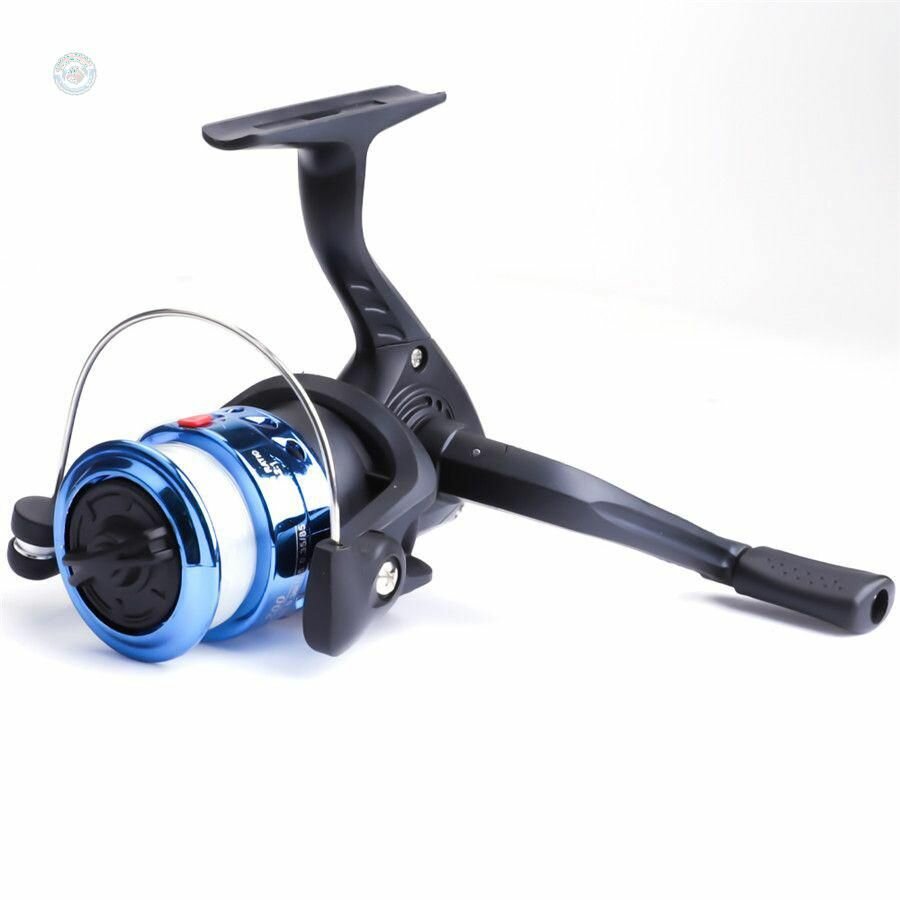 Безынерционная рыболовная катушка для спиннинга и поплавочной удочки с дальним забросом и универсальной ручкой под правую и левую руку
