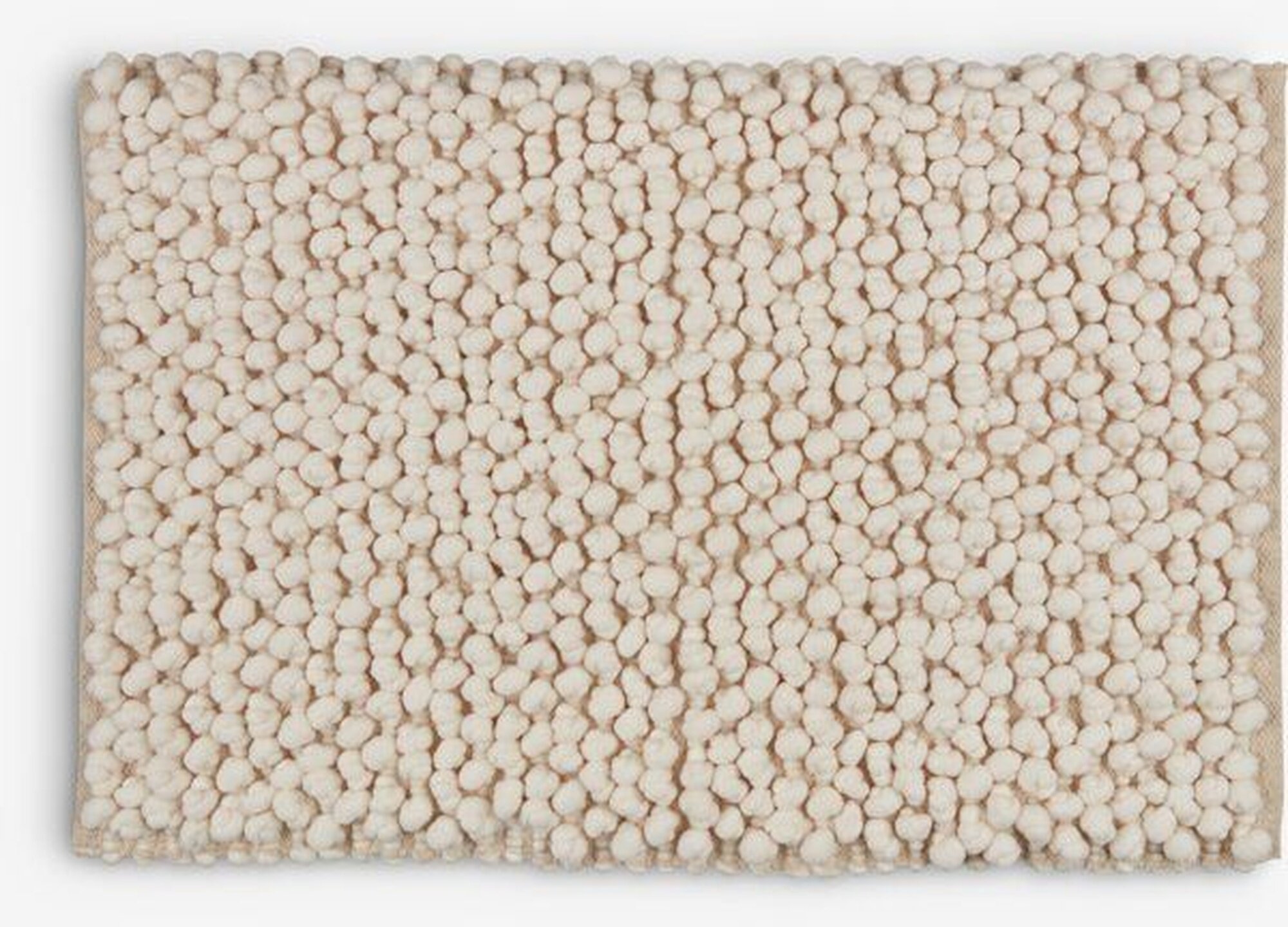 Коврик для ванной Jysk "ORREFORS", 60x90 см, натуральный, светло-бежевый