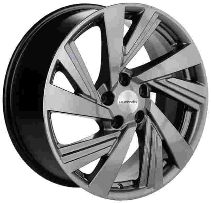 Диск колесный Khomen Wheels KHW1801 (Outlander) 7,5x18 5x114,3 Dia67.1 ET38 цвет Gray