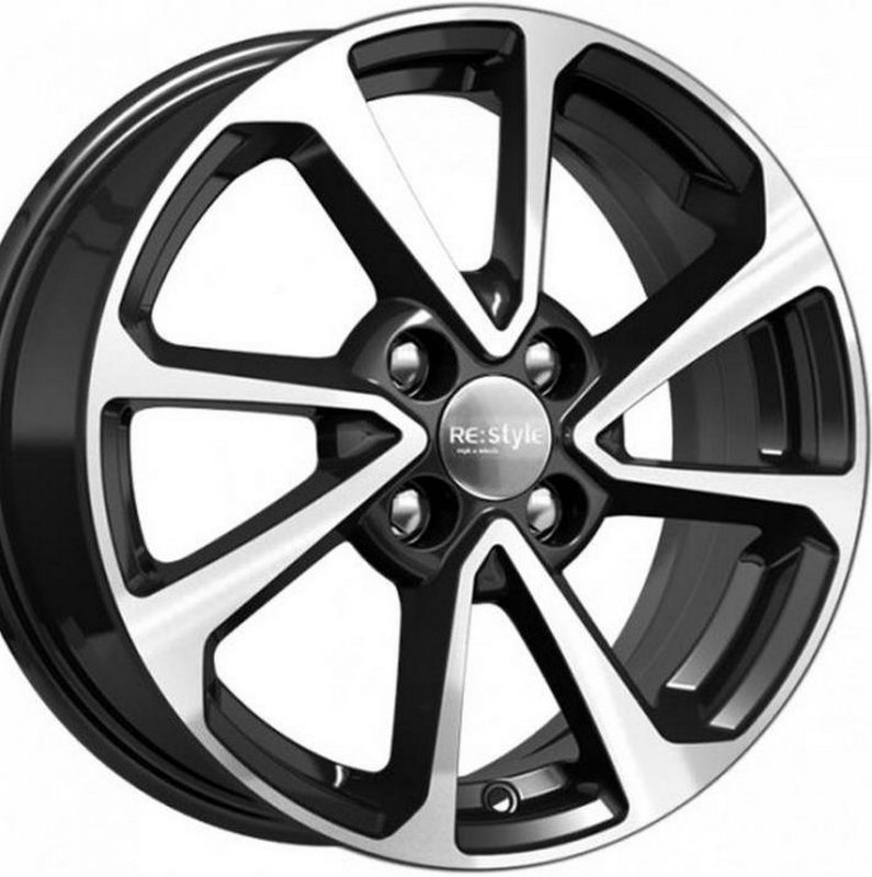 Диск колесный КиК KC861 (Solaris) 6,0x15 4x100 Dia54.1 ET46 цвет алмаз черный