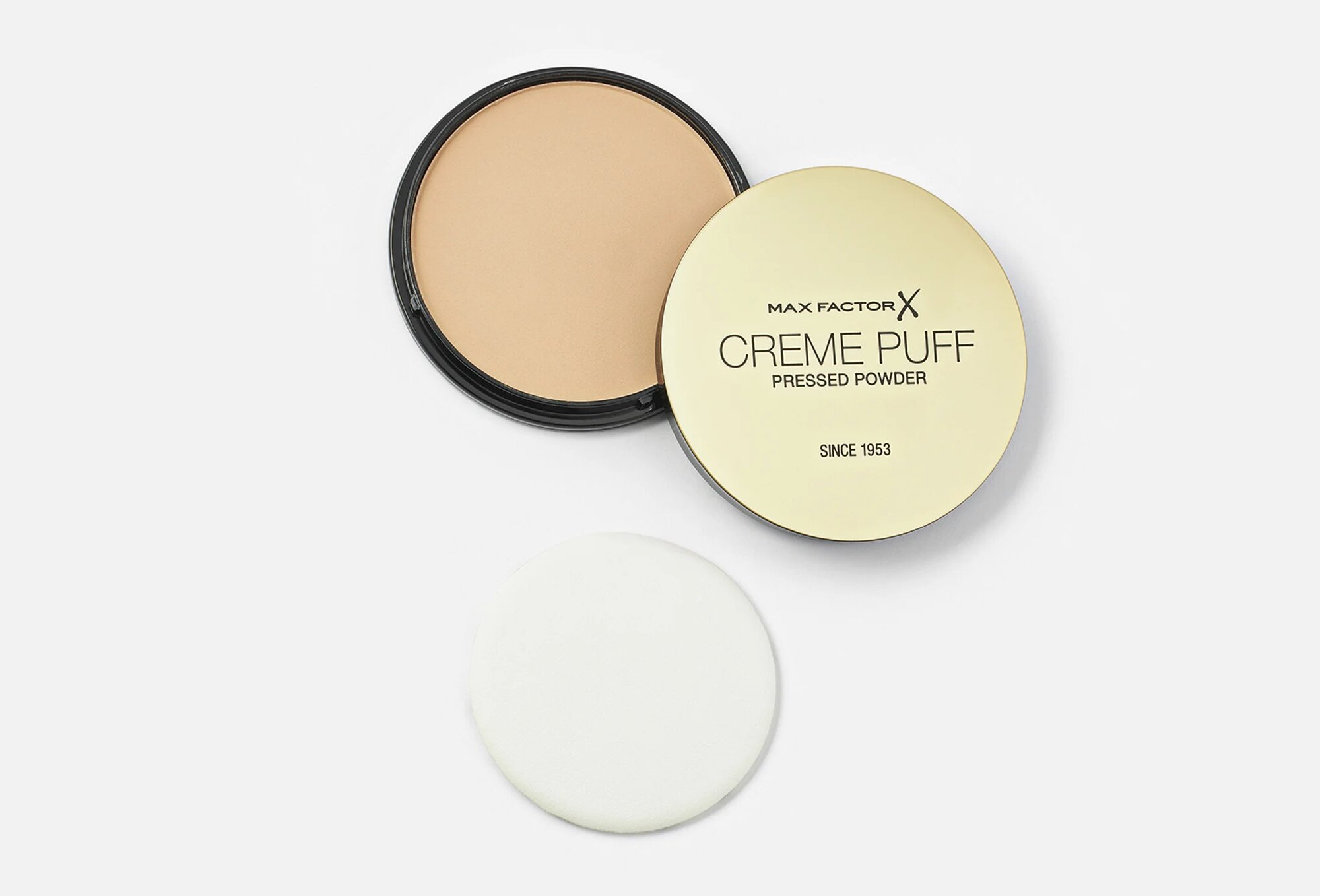 MAX FACTOR Крем-пудра тональная для лица Creme Puff Powder тон 40 Creamy Ivory, 14 г