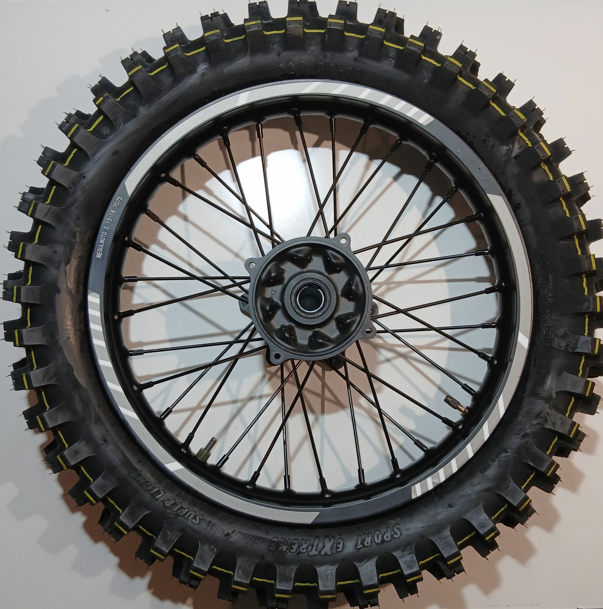 Колесо заднее в сборе 120/90-18" мотоцикл REGULMOTO SPORT 003 PRO