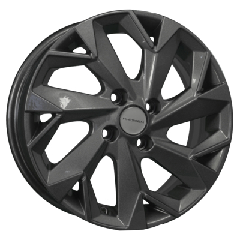 Диск колесный Khomen Wheels KHW1508 (XRay) 6,0x15 4x100 Dia60.1 ET40 цвет Gray