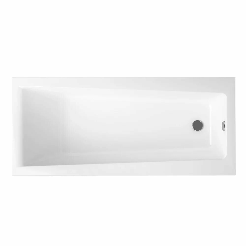 Акриловая ванна Lavinia Boho Rock 37070060, усиленный армированный корпус ванны, размер 160х75 см