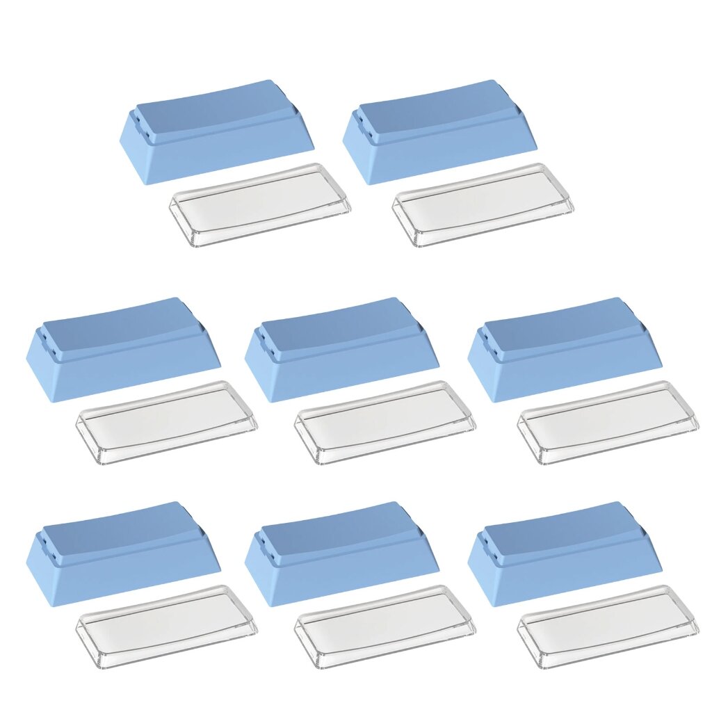 Индивидуальные Пустые Колпачки Для Клавиш из ПБТ Оригинальный Профиль Высотой 2U Без Печати Замена Крышки Для Ключей для Механических Клавиатур DIY