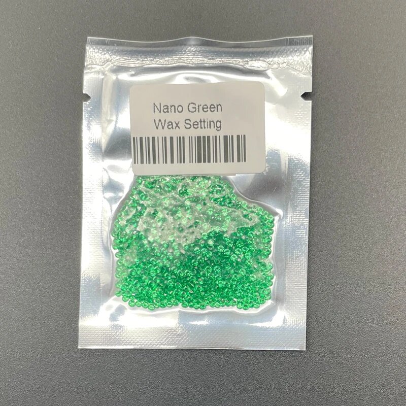 Синтетический красный корунд RUIXUNGEM 0.9~3.0 мм Изумрудный, 1.5mm (500pcs), Nano Green Stone