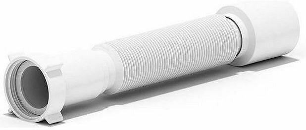 Гофра Ани Пласт K105 для раковины, сифон, диаметр 40 мм, длина 37 см