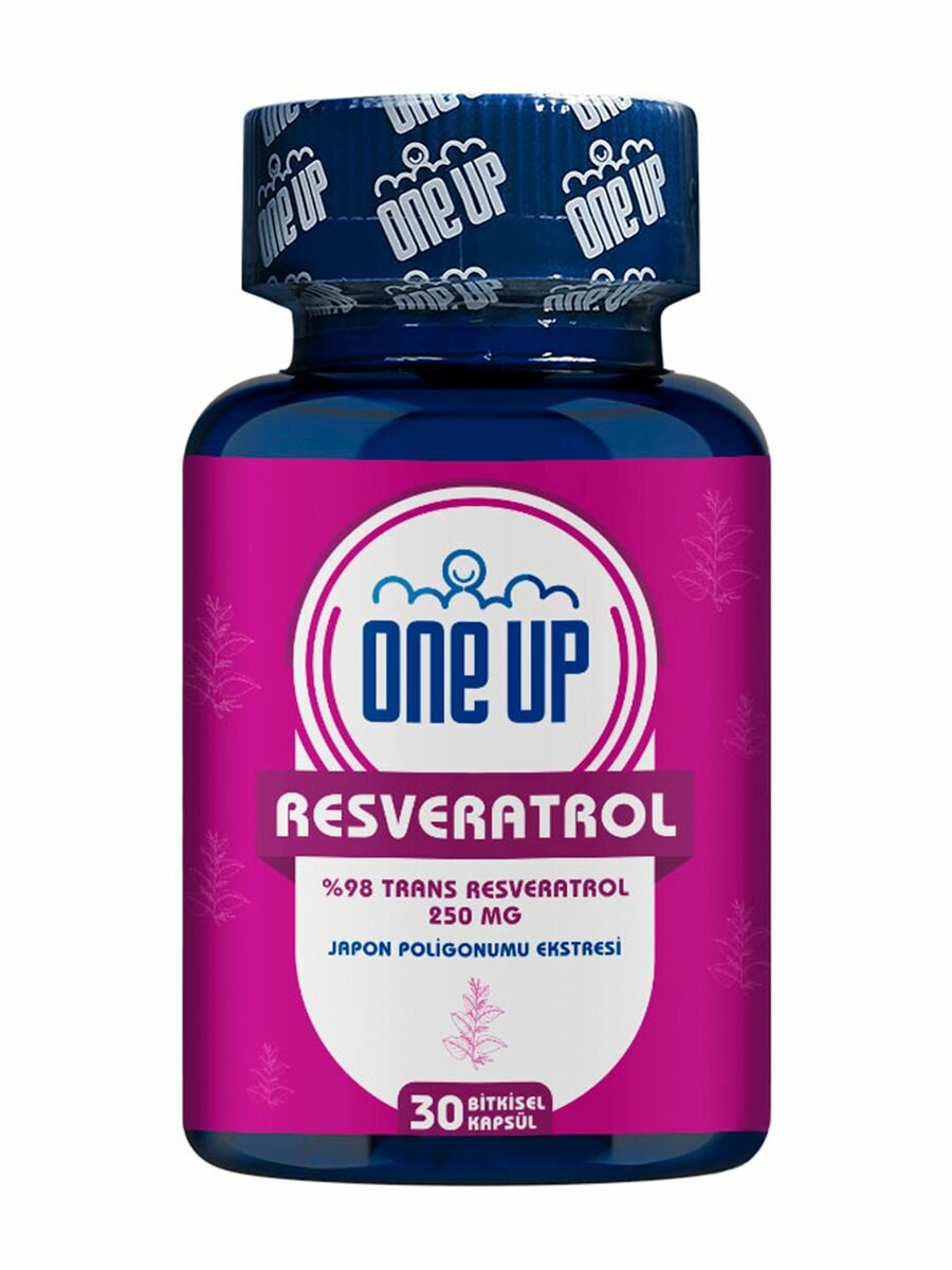 Ресвератрол 250мг, 30 растительных капсул, Турция