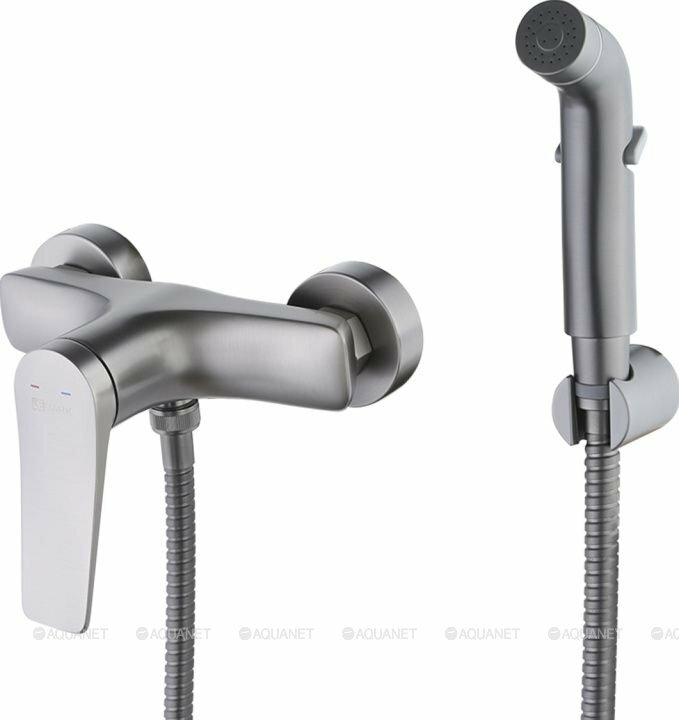 Смеситель с гигиеническим душем Lemark Bronx LM3718GM