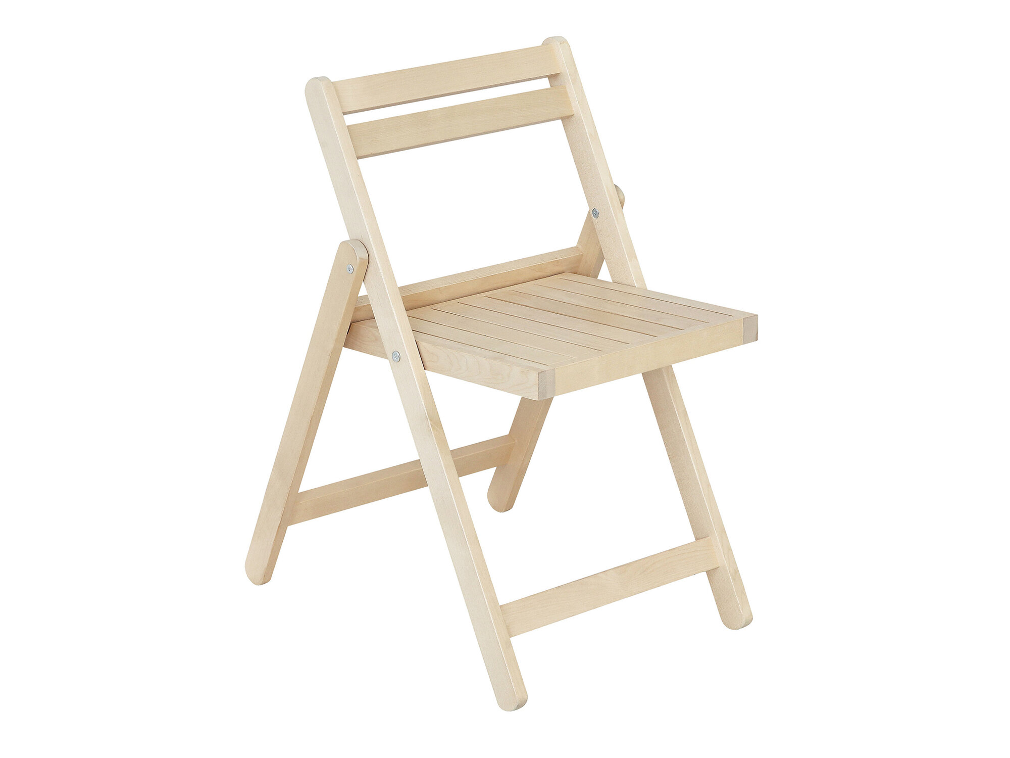 Стул складной из натурального дерева Бесцветный (Лак) - фабрика Элегия