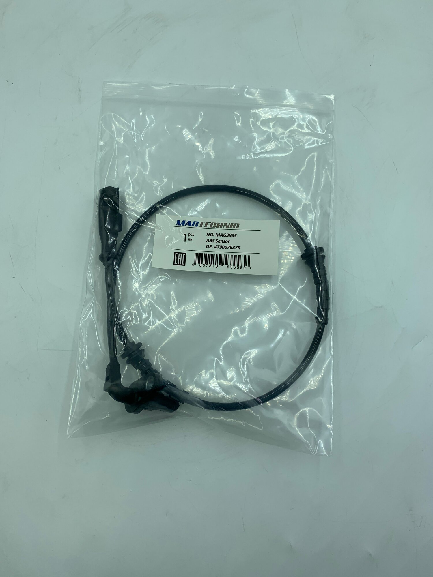 Датчик ABS задний правый RENAULT DUSTER (2011/01 - 2017) NISSAN TERRANO III SUV (D10) (2014 - 2017) REAR RH