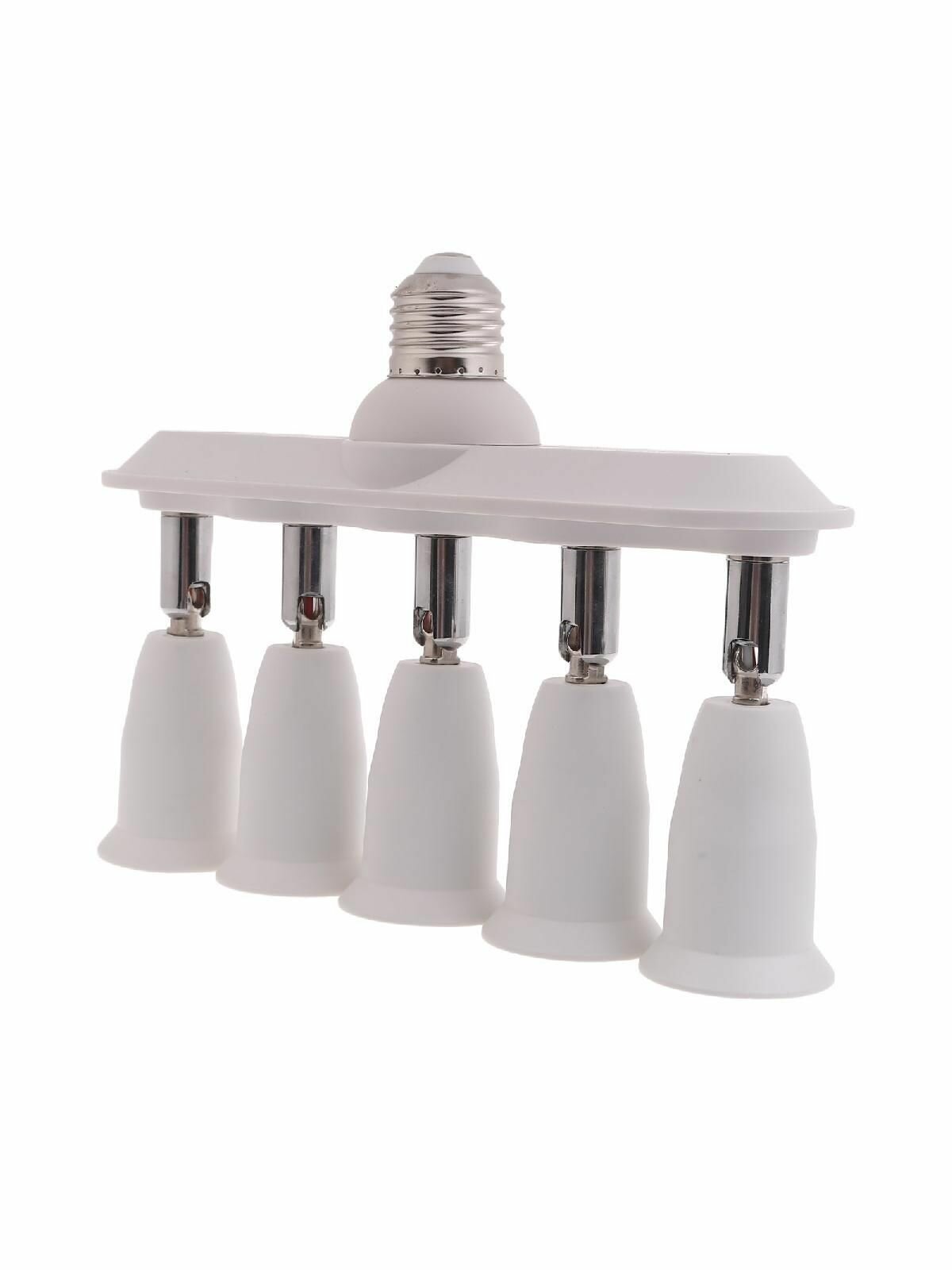 Розетка, Многоламповый патрон от E27 до E27 -один на пять ламп