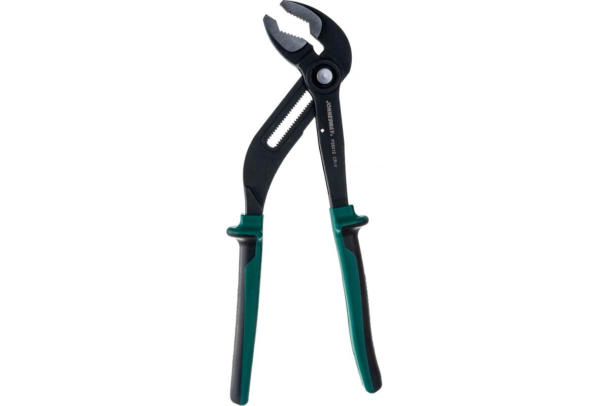 Клещи переставные 300 мм, 0-46 мм Jonnesway P28212, 49417, с реечной регулировкой