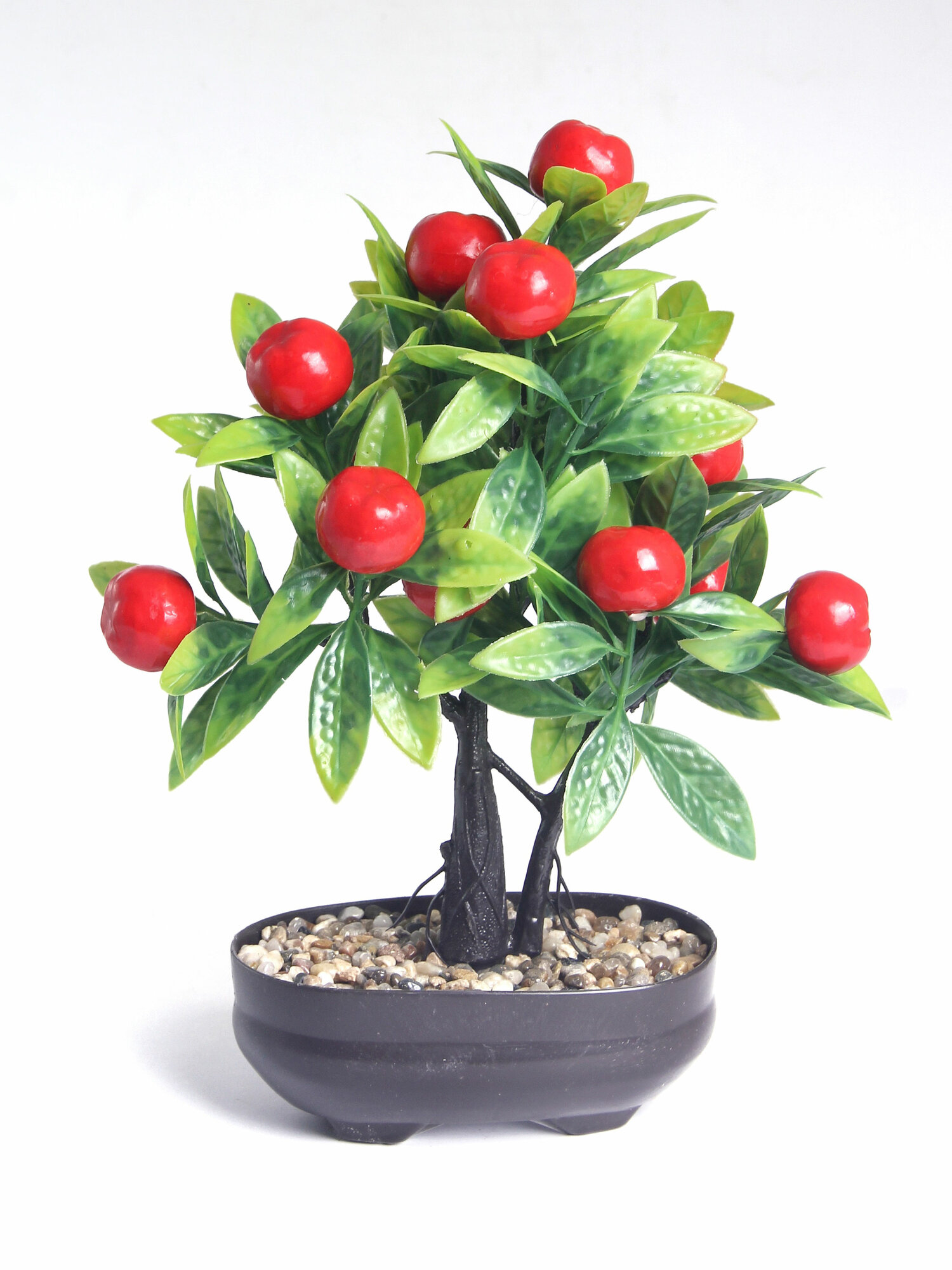 Искусственное растение Яблоня 25 см овальный горшок пластик