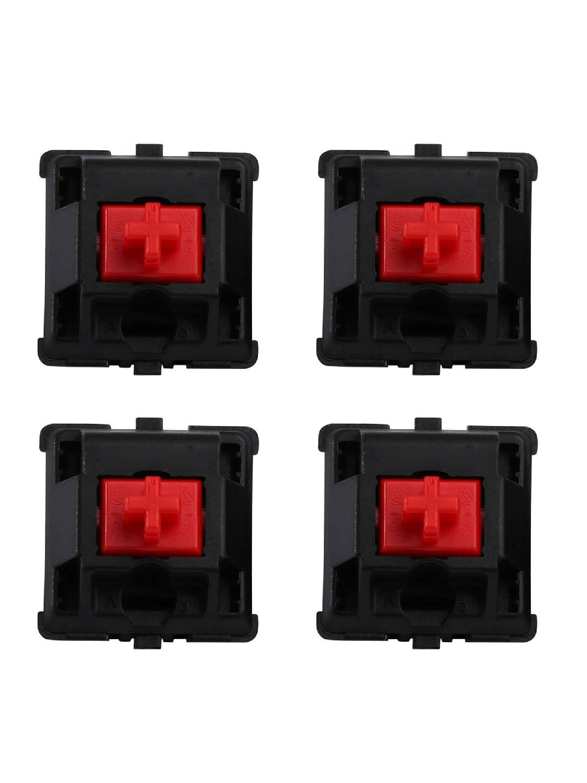 3PIN CherryMX Key Switches for Mechanical Gaming Keyboards Plate Mounted Pink Black Blue Tea Redness Silver