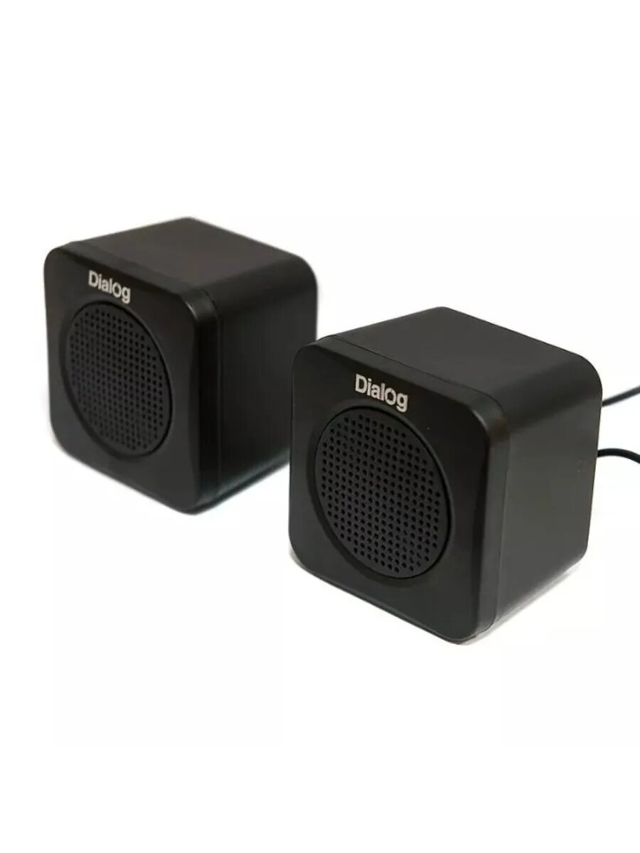 Колонки Colibri AC-01UP черный - 2.0, 1 Вт