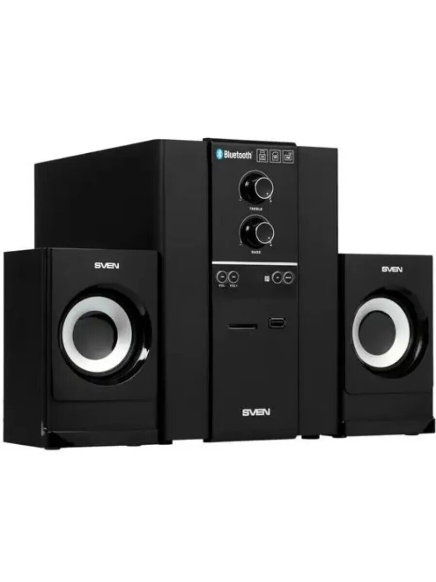 Колонки MS-1821 черный - 2.1, 32 Вт