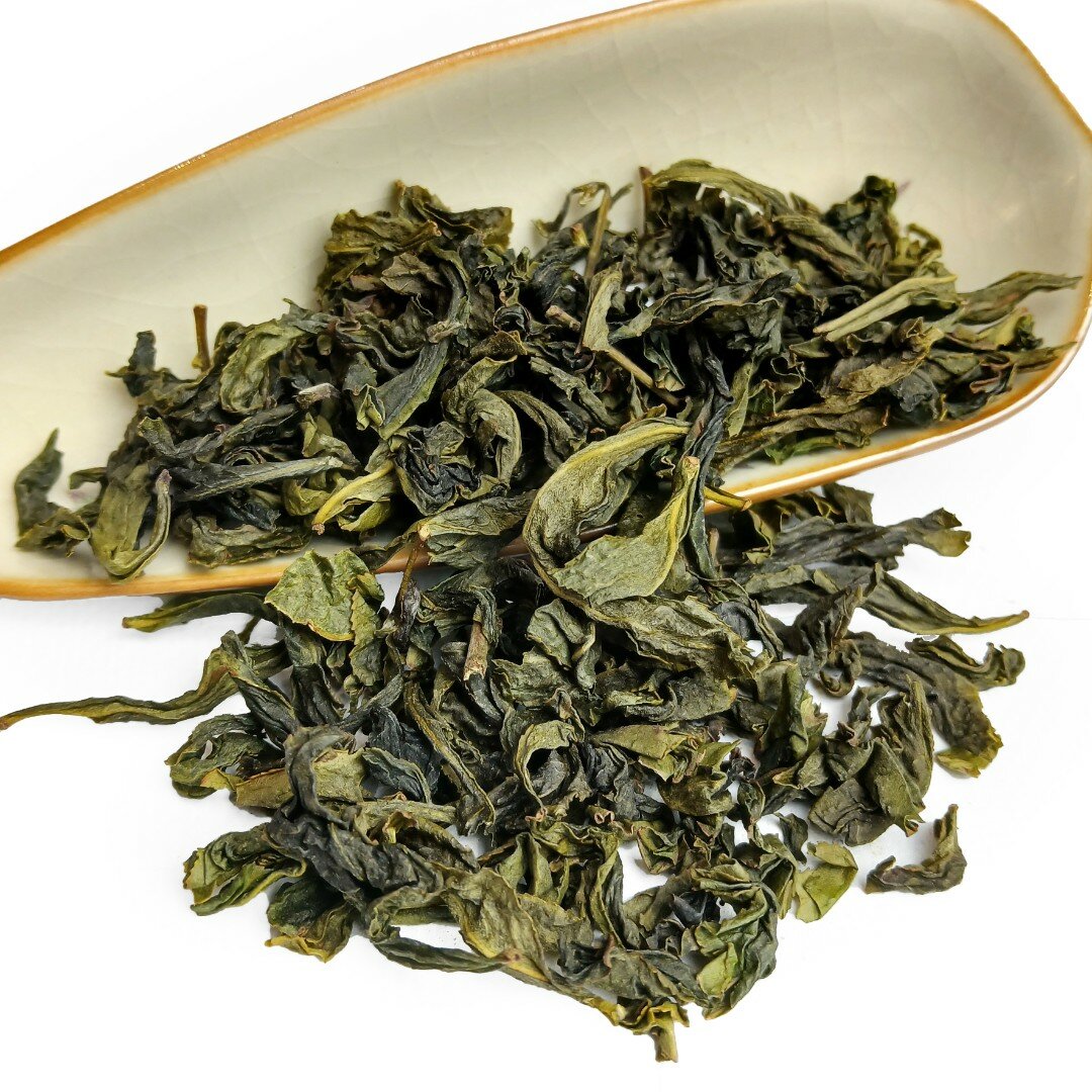 Чай бирюзовый (улун) - Баоджун, рыхлая скрутка, Тайвань, 20 гр.