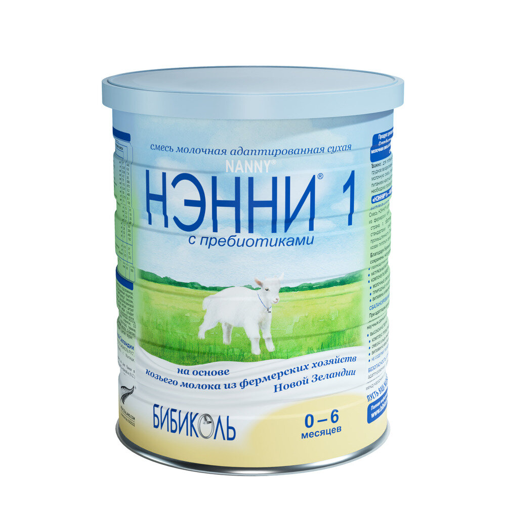 1 С пребиотиками адаптированная сухая молочная смесь на основе козьего молока