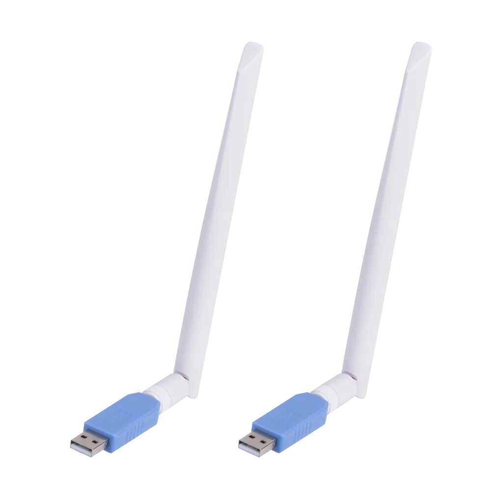 USB Wi-Fi адаптер с двумя антеннами, комплект 2шт