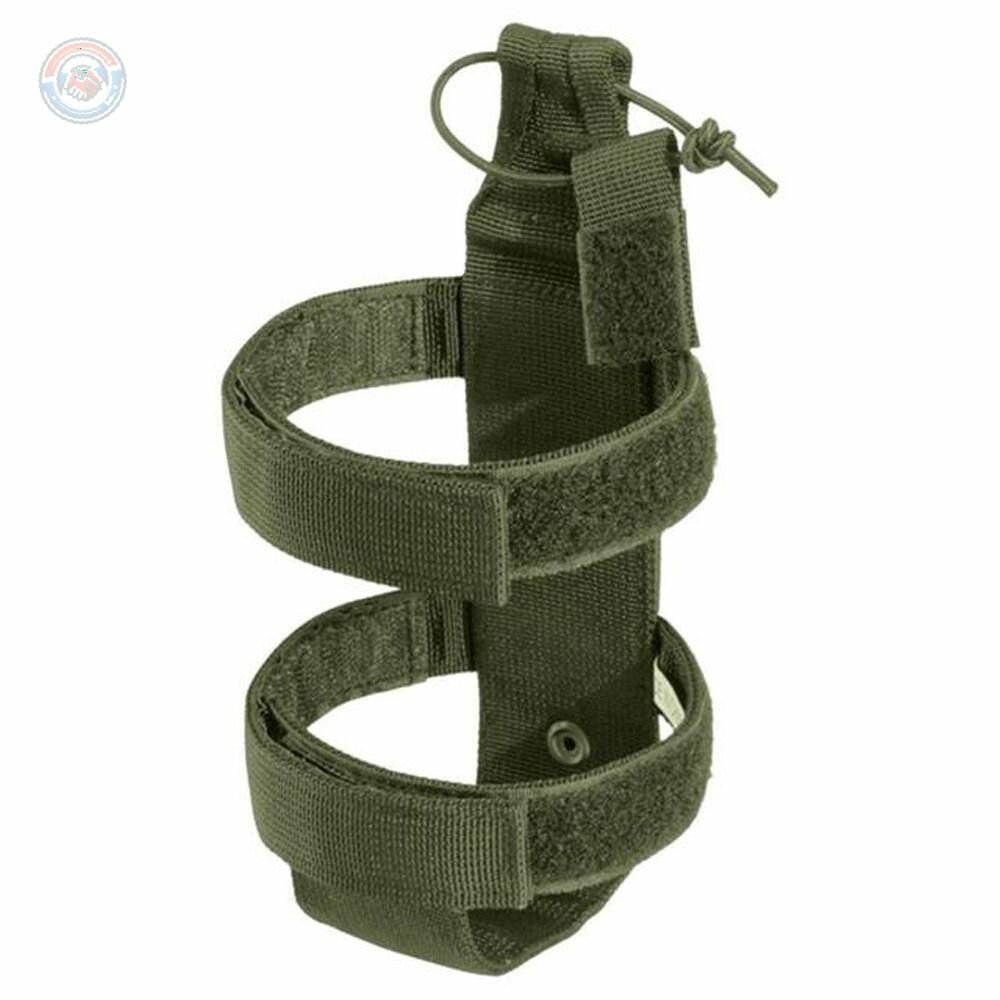 Универсальный мешок для бутылки воды Molle на поход и город, регулируемый держатель из прочного нейлона, черный хаки зеленый