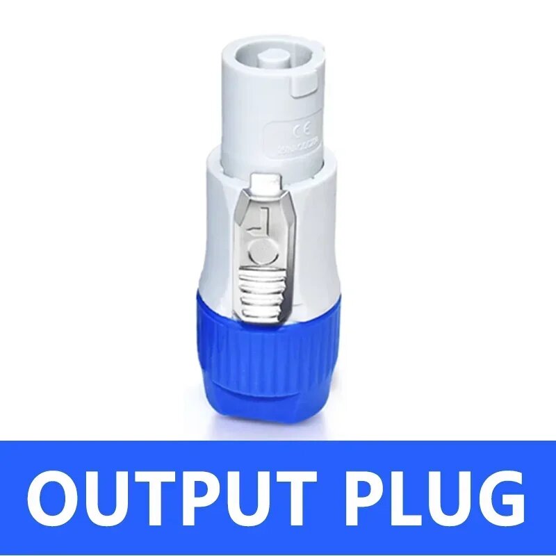 Набор из 10 разъемных адаптеров Powercon 3Pin, Output Plug, 20PCS