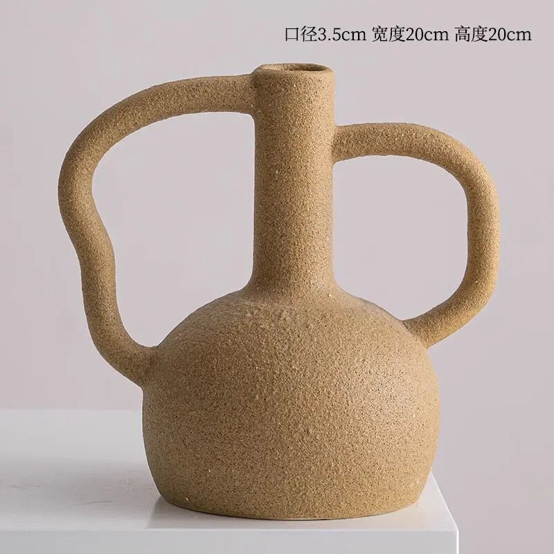 Керамическая амфора для цветов 1 pcs