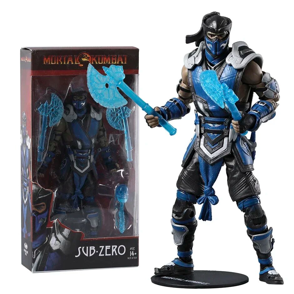 Фигурка Mortal Kombat Sub-Zero, Bandai, Цвет: Sub-Zero box