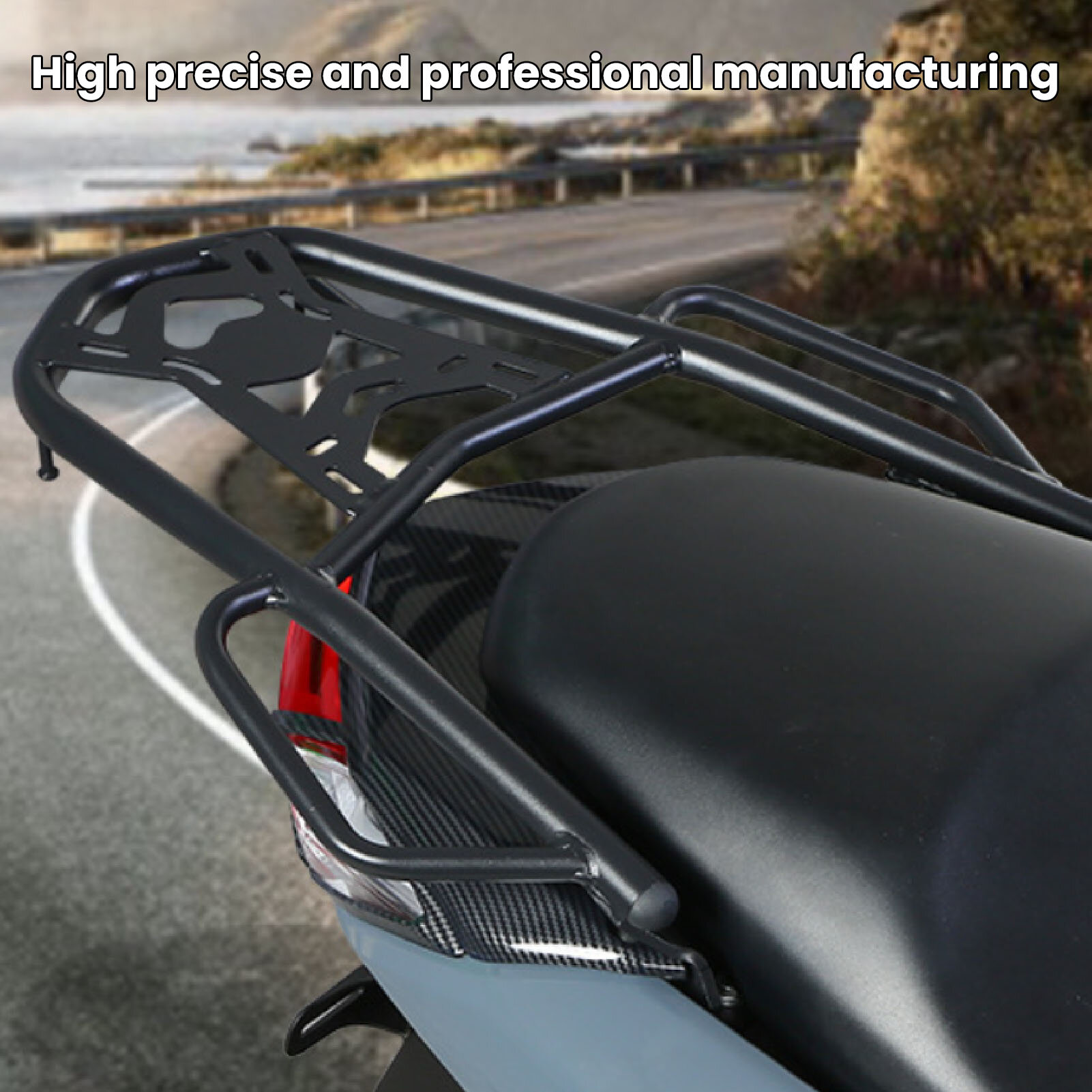 Задний багажник для мотоцикла из нержавеющей стали, держатель для заднего багажника Nmax155 2020-2024