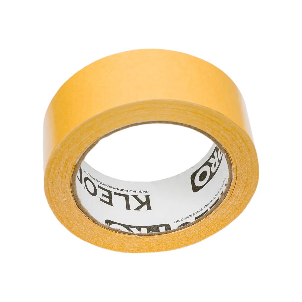 KLEO Клейкая двусторонняя лента 38мм х 25м PRO К2-СЛ-3211