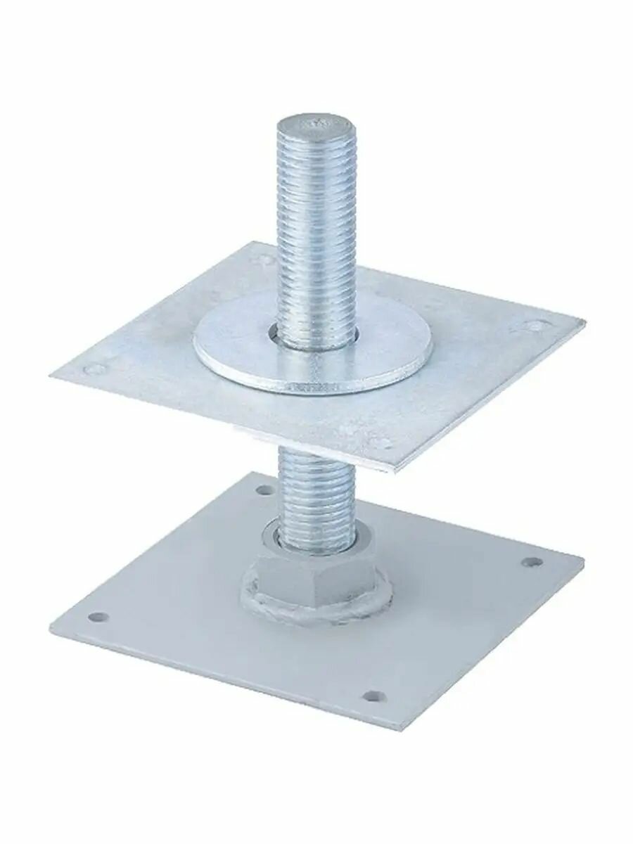 Анкер регулируемый 100 х 100 мм, высота 20 см, СИБРТЕХ 46561