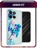 Силиконовый чехол на Honor X7c / Хонор X7c с принтом "Голубая орхидея"