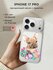 Чехол на Apple iPhone 17 Pro / Айфон 17 Про с принтом "Бульдог и сладости", проз...