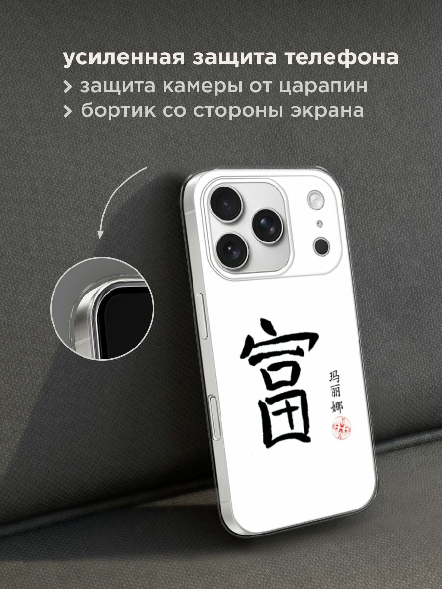 Чехол на Apple iPhone 17 Pro / Айфон 17 Про с принтом "Богатство 1" — фото 1
