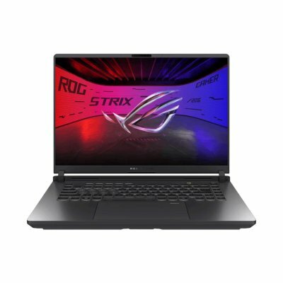 Ноутбук ROG Strix G16 G615JHR-S5058 90NR0LL1-M00210 Intel Core i7 14650HX, 2.2 GHz - 5.2 GHz, 16384 Mb, 16" WQXGA 2560x1600, 1000 Gb SSD, nVidia GeForce RTX 5050 8192 Mb, No OS, серый, 2.65 кг, 90NR0LL1-M00210