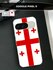 Чехол на Google Pixel 9 / Гугл Пиксель 9 с принтом "Флаг Грузии"