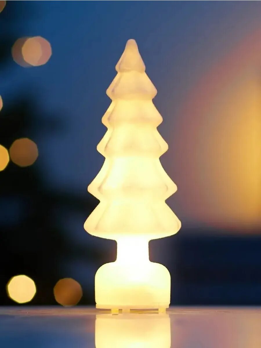 Элегантная светодиодная елочка для праздничного декора