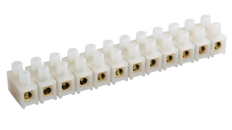 Набор клеммников IEK ЗВИ-60, 6-16 мм2, 12 пар, не поддерживающий горения