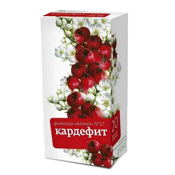 Фиточай Алтайский кедр Алтай № 27 кардефит, 20 пакетиков