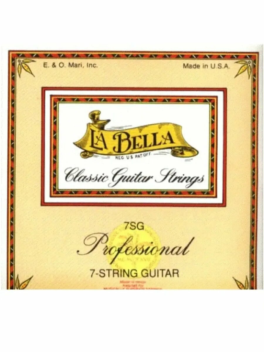 2001L Light Комплект струн для классической гитары, слабое натяжение, посеребренные, La Bella