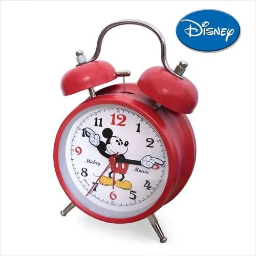 MINISO Мультяшный будильник Disney, Красный