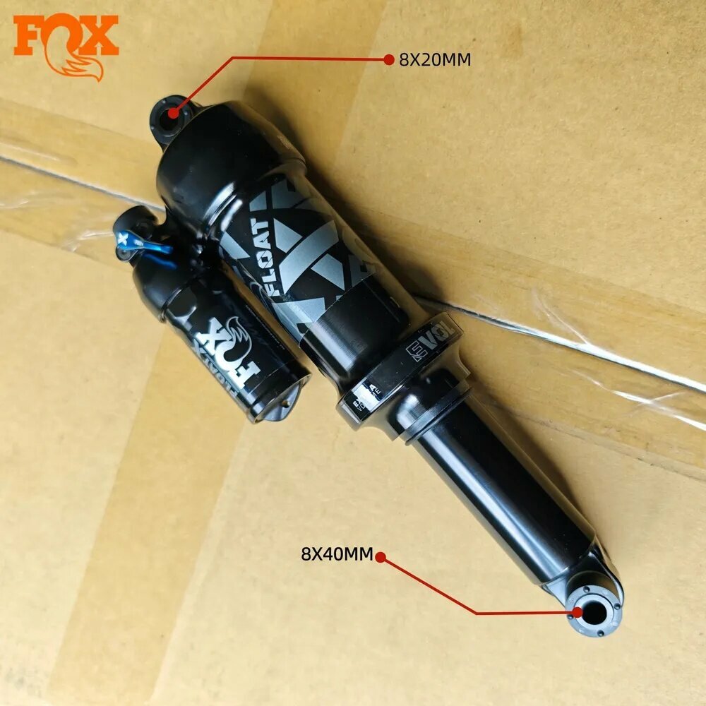 FOX FLOAT X PERFORMANCE ELITE мягкий задний воздушный амортизатор для горного , велосипеда (ручное управление) с блокировкой отскока 230x65MM , есть демпфирование 20x40x8mm