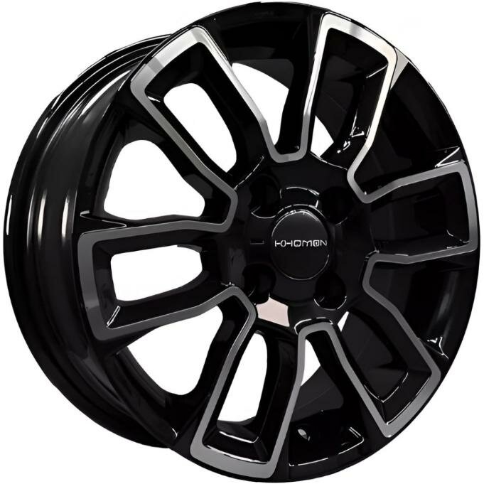 Колесный диск Khomen KHW 1406 5.5x14 4*98 ET35 DIA58.6 Black-FP