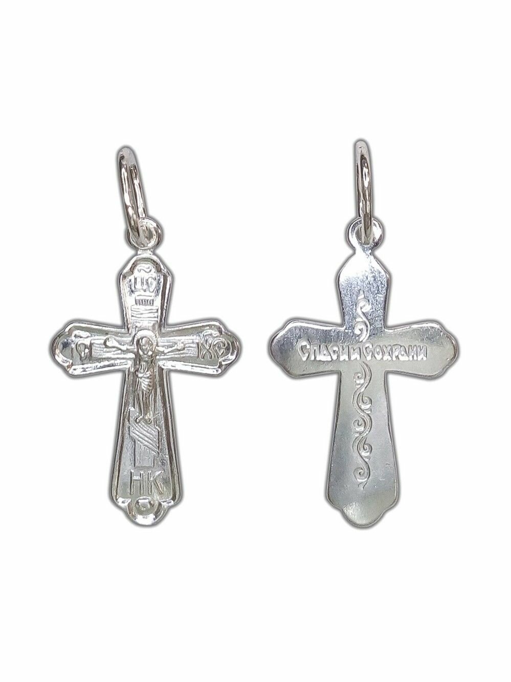 Крестик, серебро, 925 проба