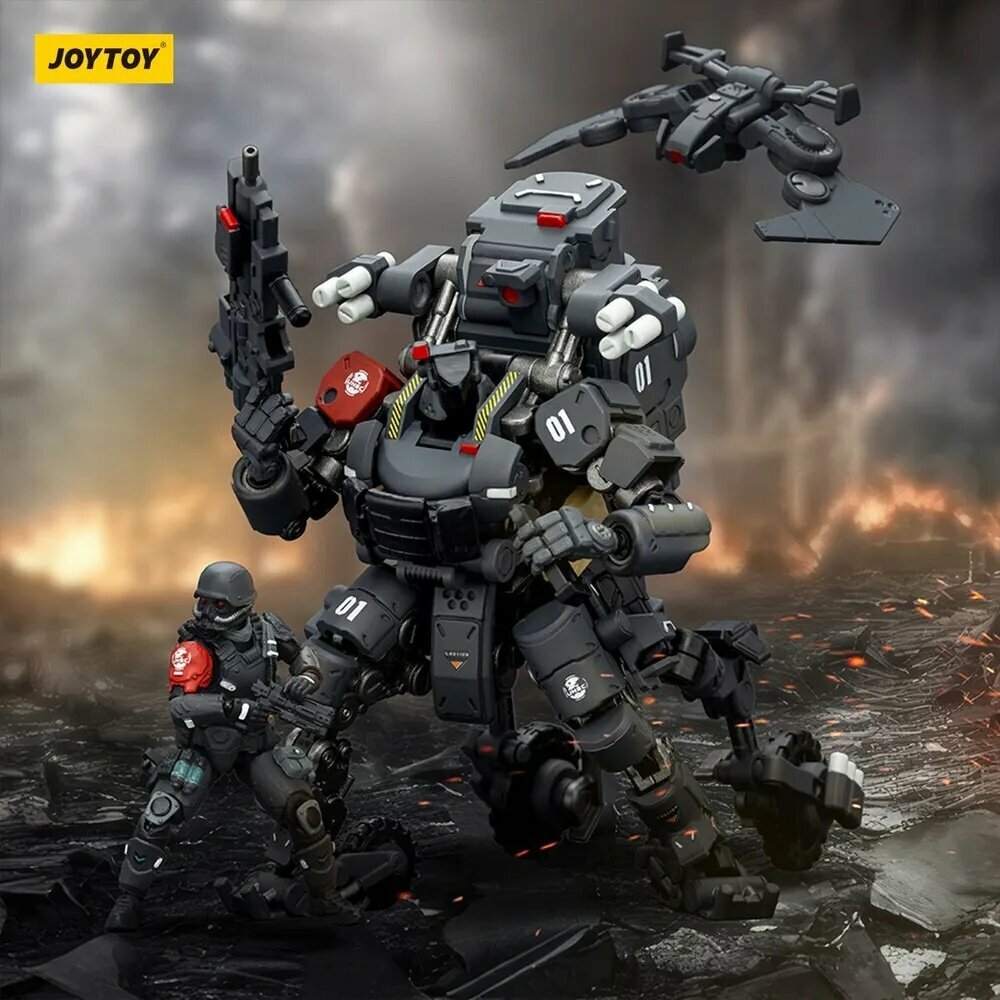 Подвижная фигурка 1/25 JOYTOY Battle For the Stars Fear XS-01 Night Raid type коллекция игрушек