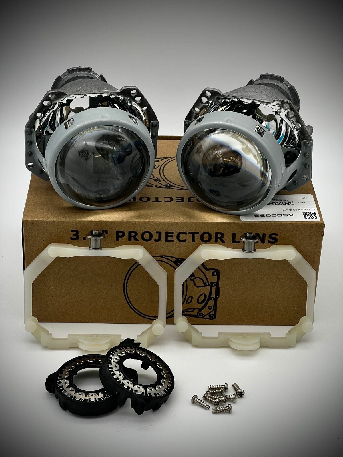 Комплект Би Ксеноновых Линз для Opel Corsa D 2006 2011 - Линзы адаптивных фар на Опель Корса Д