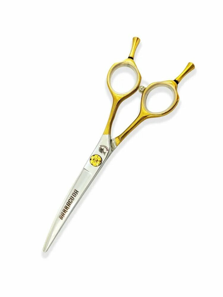 Изогнутые ножницы для собак, стрижки животных, груминга Barracuda Gold H23-60С
